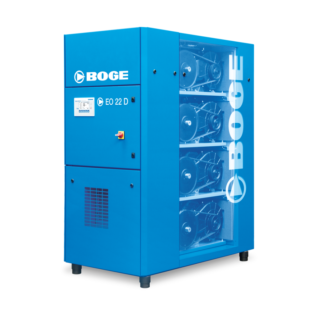 Boge 22 HP EO-Series | Oil-Free Scroll | 3-Phase 230-460V | 116-145 PSI ...
