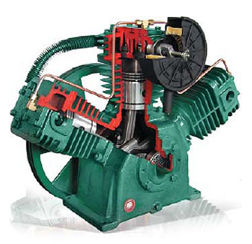 Curtis 7.5-10HP E71 Two Stage Pump - All American Compressors